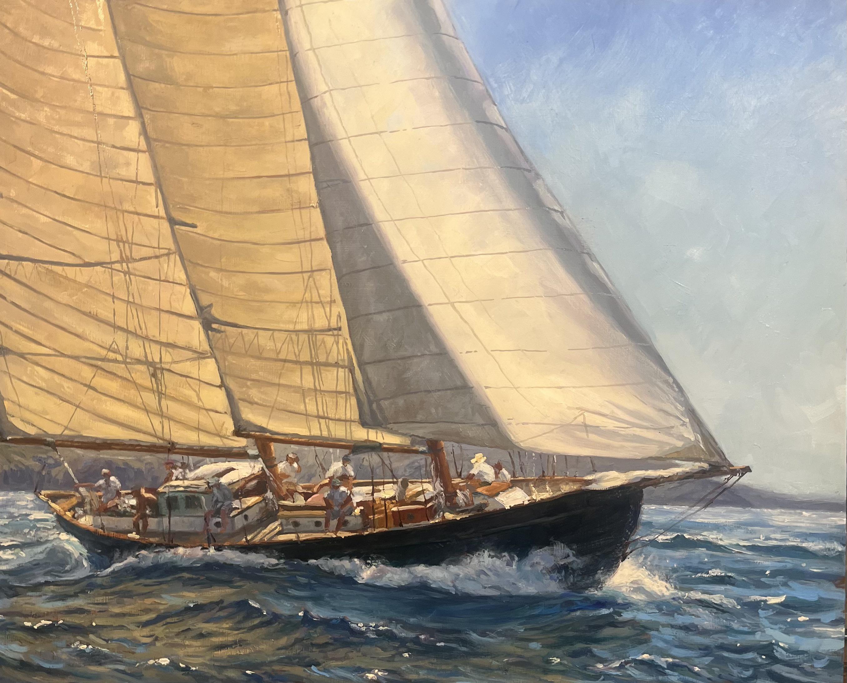 “Holy Mackerel”, me, oil on panel, 2023. | Scrolller