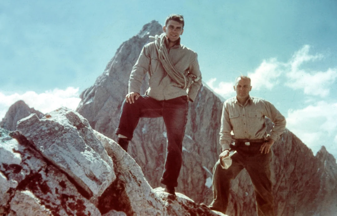 Grandpop mountain climbing about 60 years ago | Scrolller