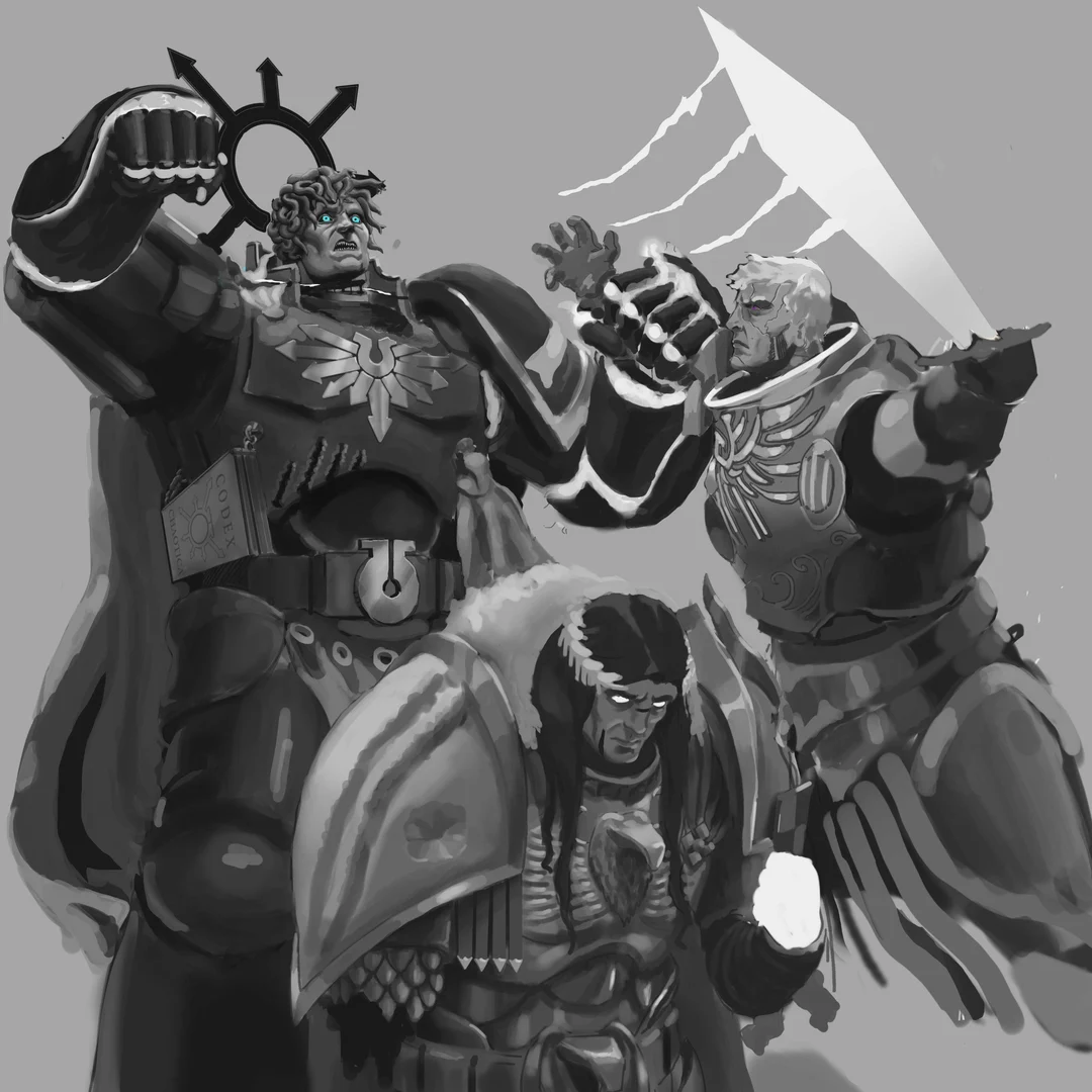 Roboutian Heresy Fan-Sketch: Fulgrim's Intervention | Scrolller