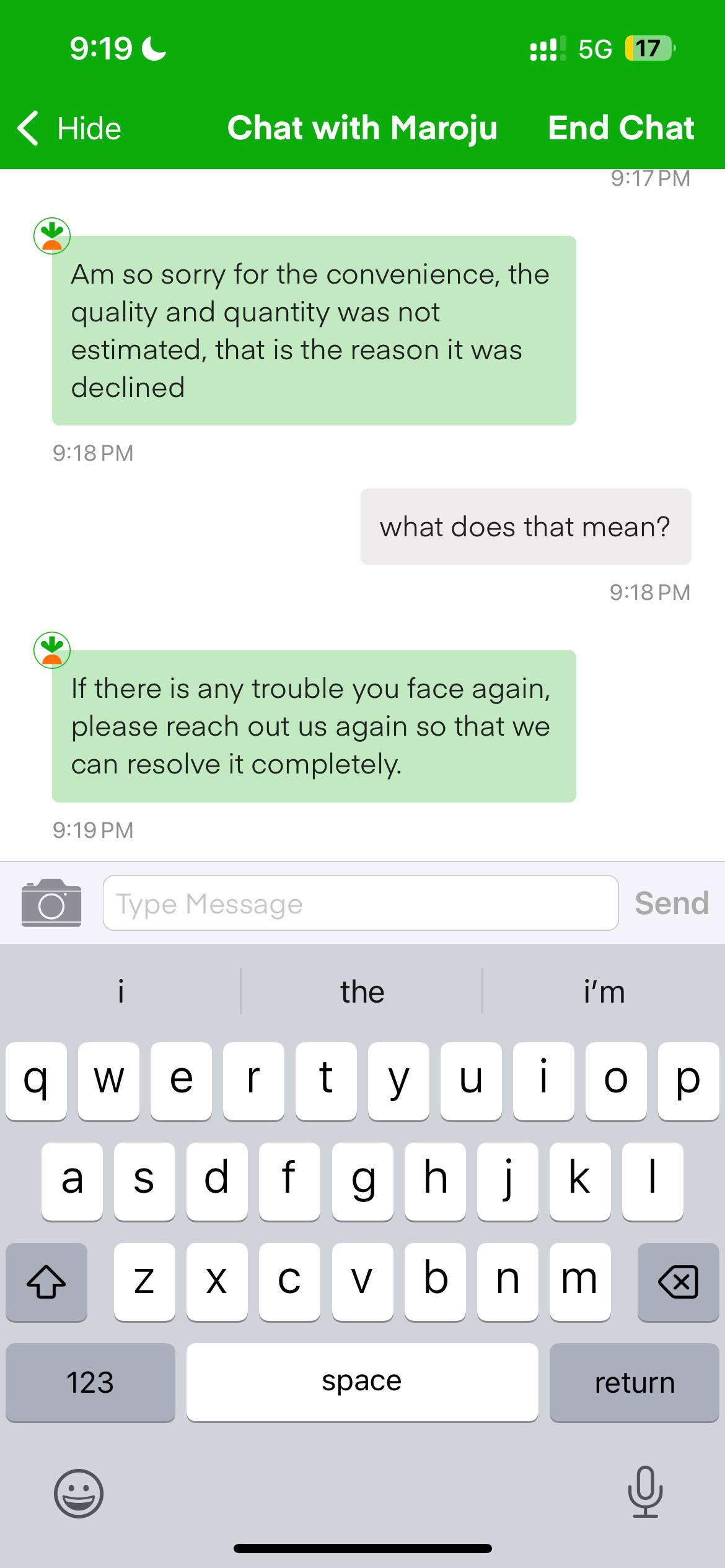 Instacart card declined? | Scrolller