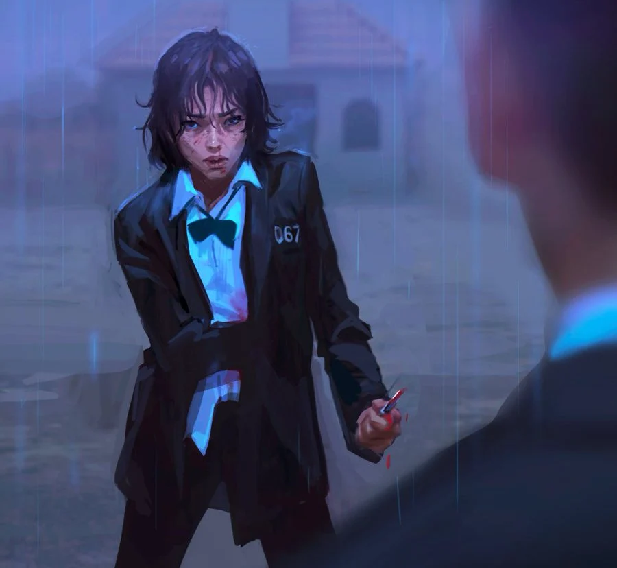 Sae-byeok vs Sang-woo (alternate ending) by @jul_shii | Scrolller