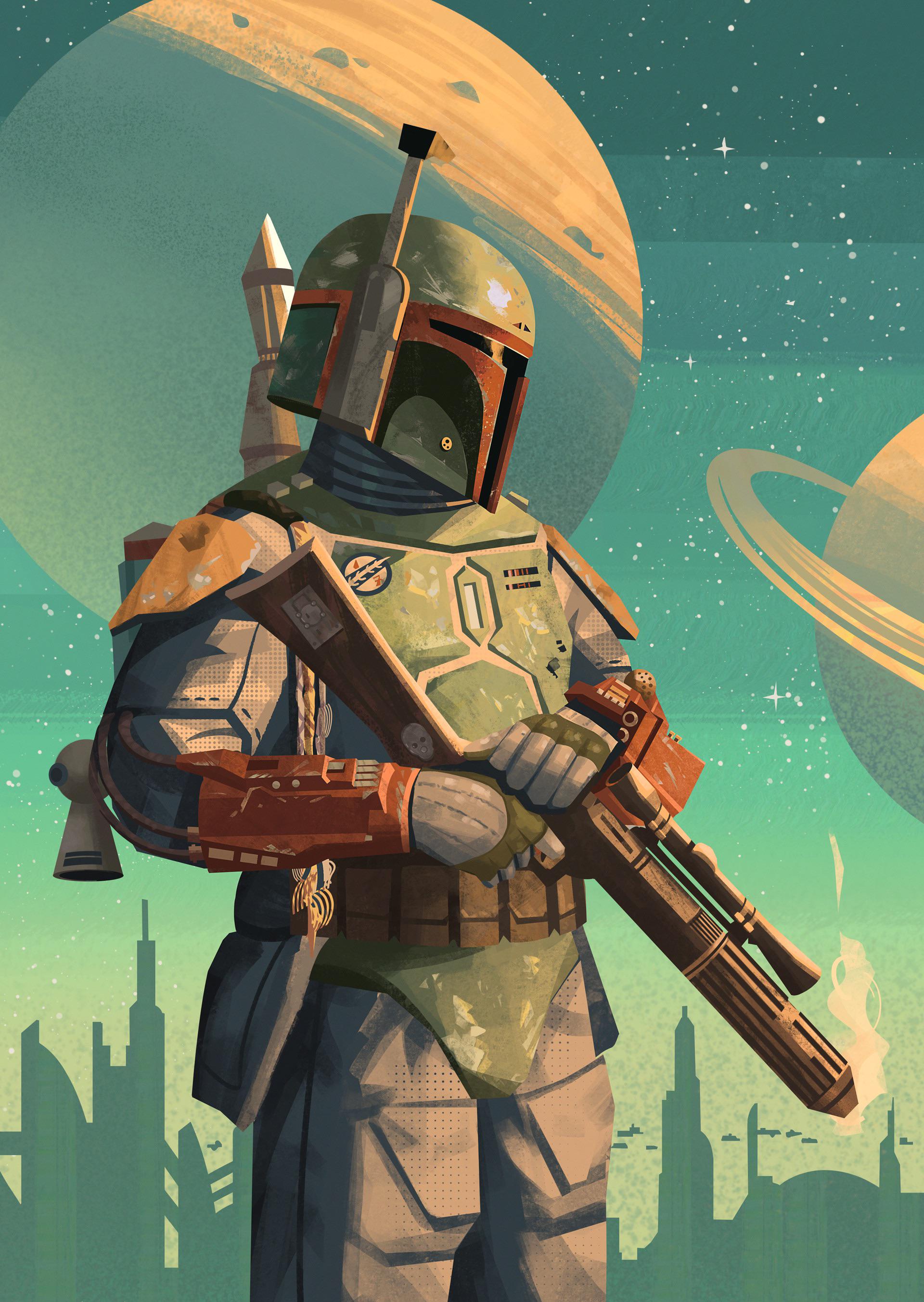 Retro Future Boba (By Daniel) | Scrolller