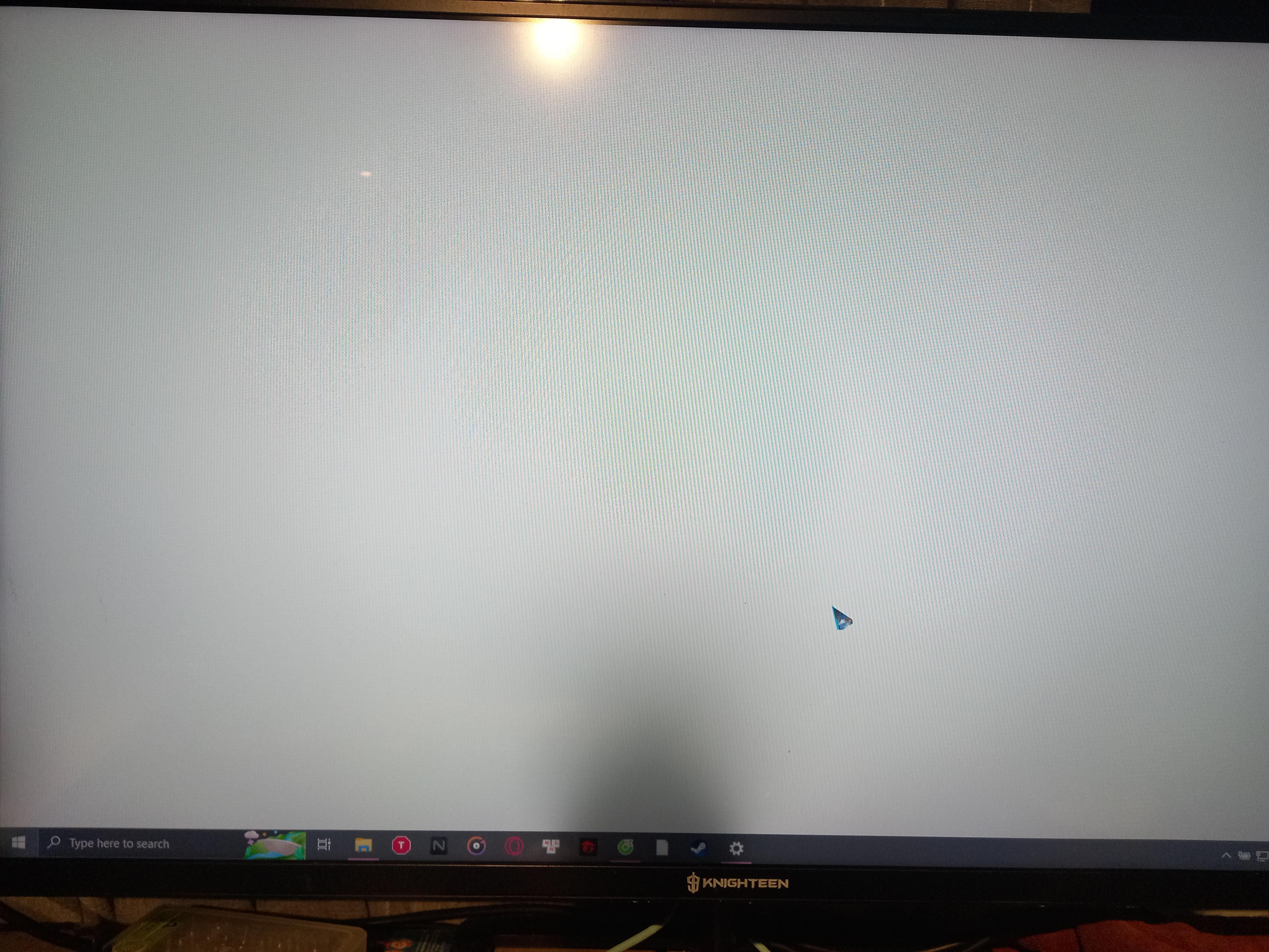 Dim spot suddenly appeared on my monitor? | Scrolller