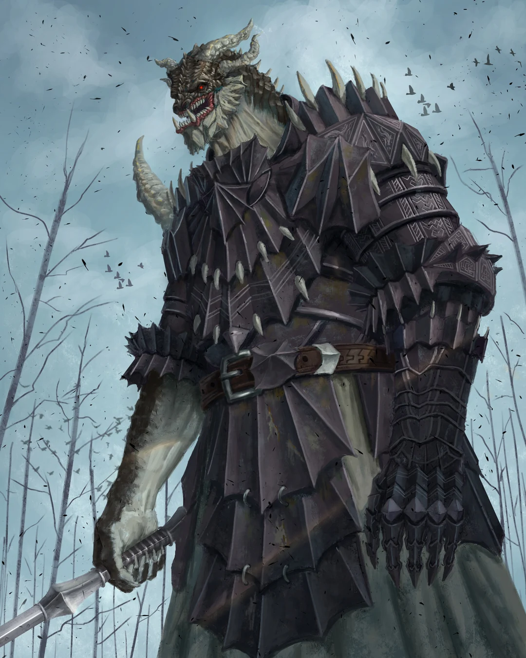 Zephrax, Draconic Imperial Knight by Leon Jaume | Scrolller