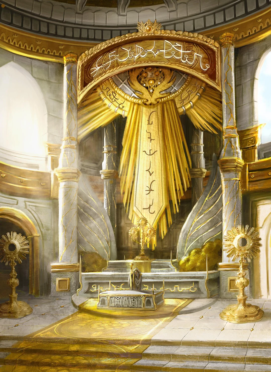 Celestial Sun Temple by Daphne Gragera | Scrolller