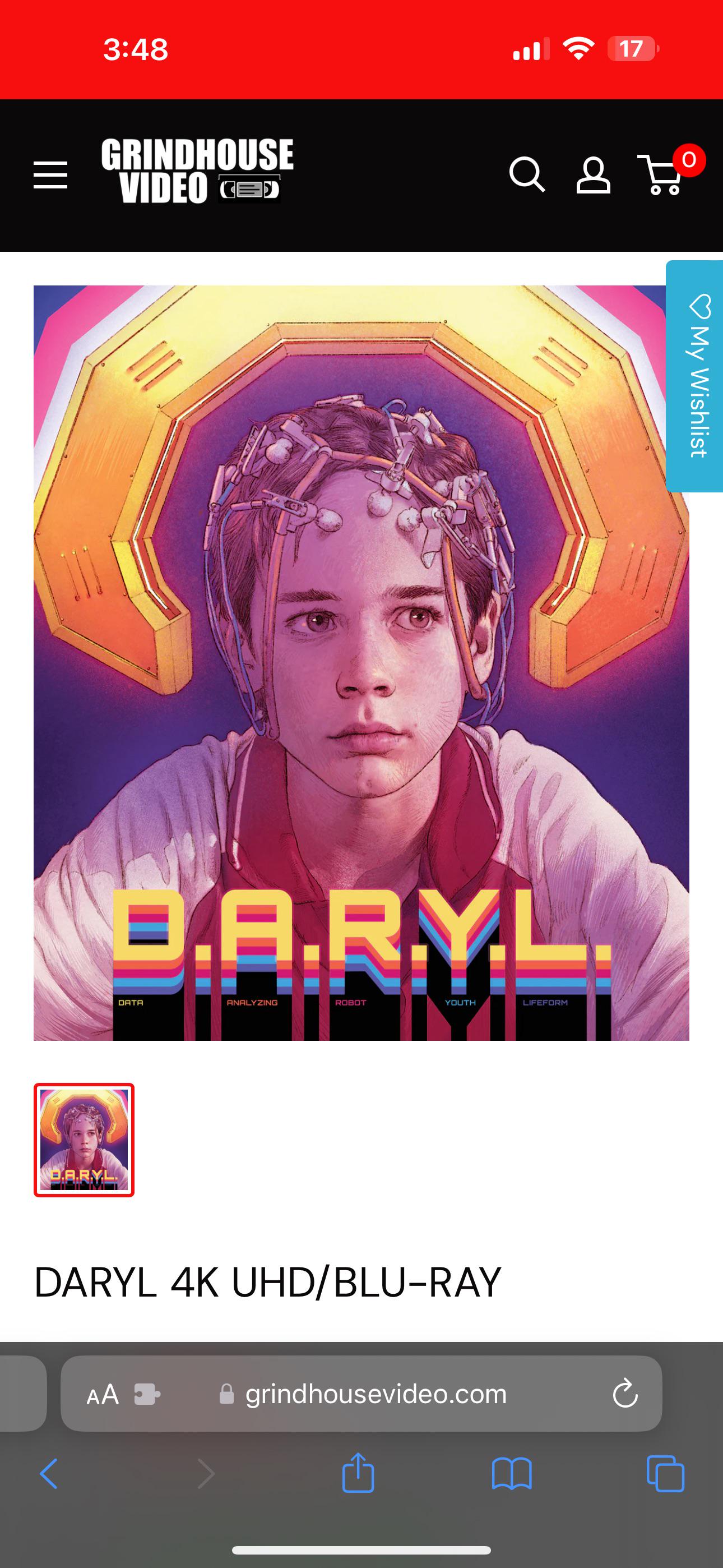 D.A.R.Y.L. (1985) | Scrolller