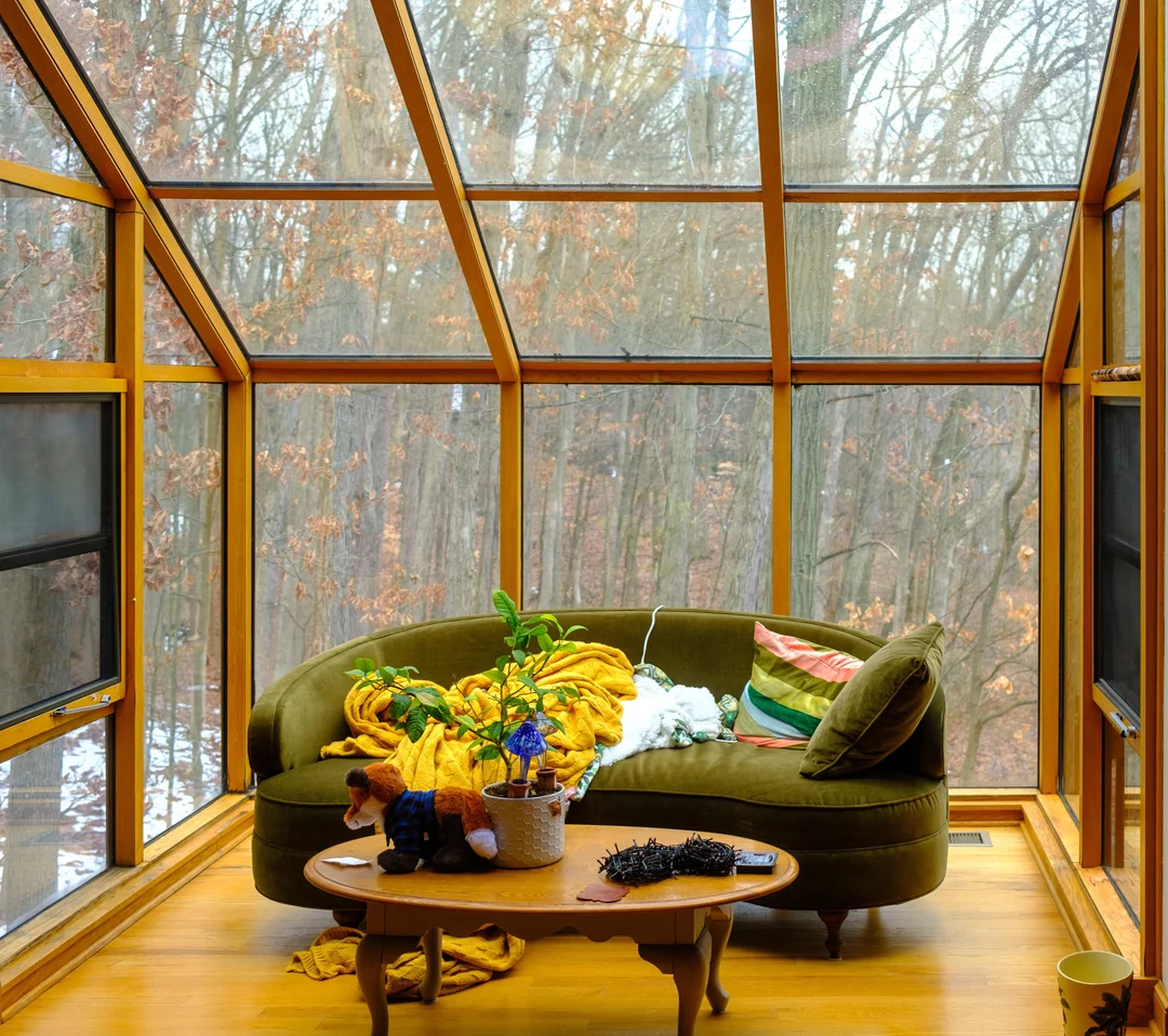 Sunroom at my brother’s house | Scrolller