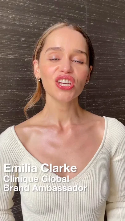 Emilia talking about the new perfume | Scrolller