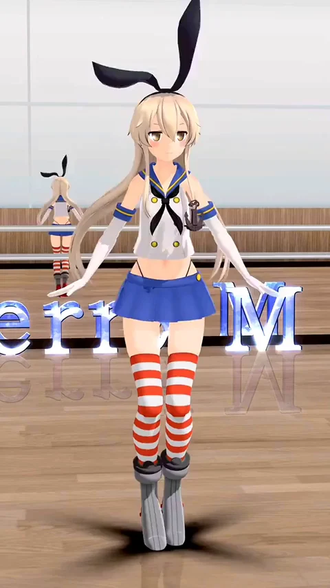 Shimakaze - Sakuyui Exercise | Scrolller