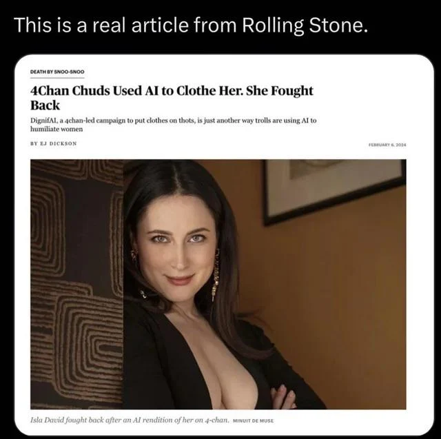 Holup AI Revenge... Clothing? | Scrolller