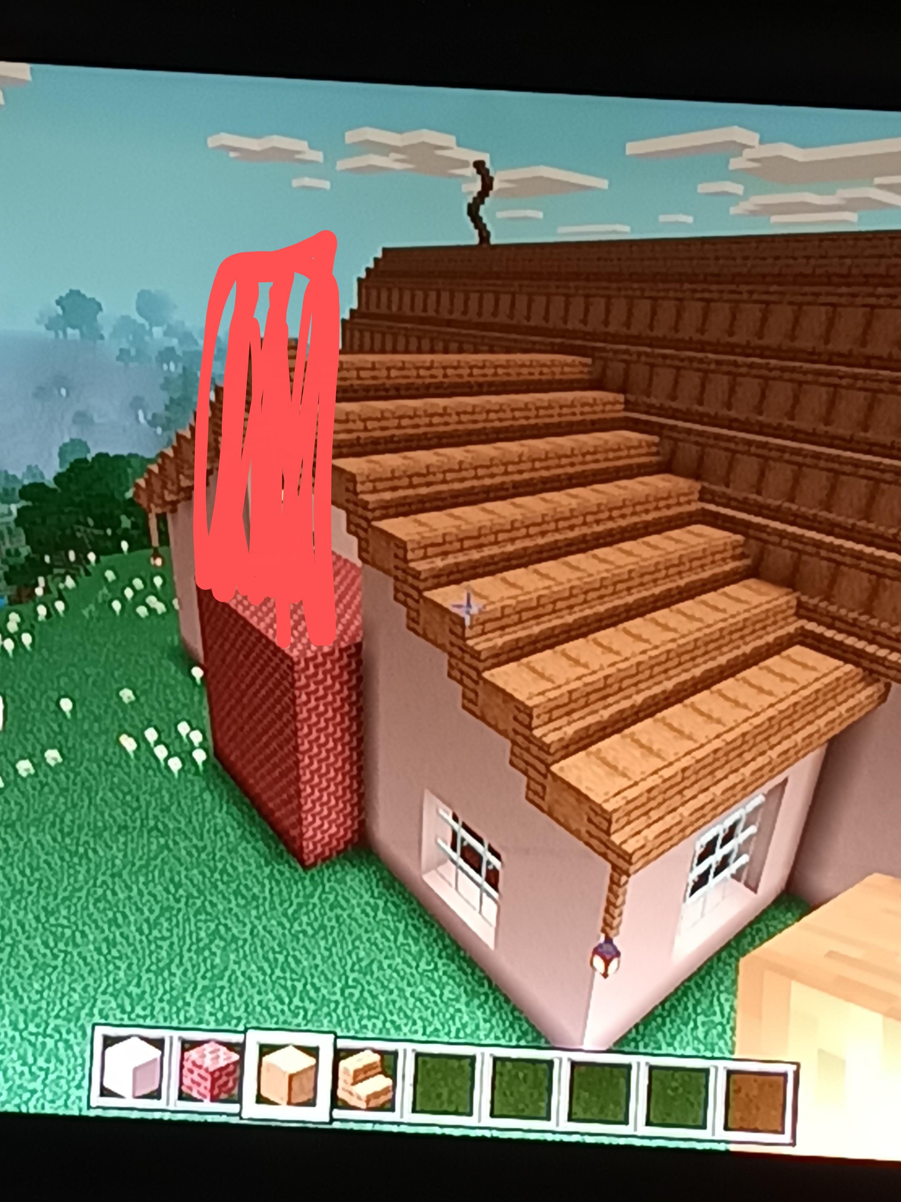 How should I build the chimney? Through the roof or attached to the side? | Scrolller
