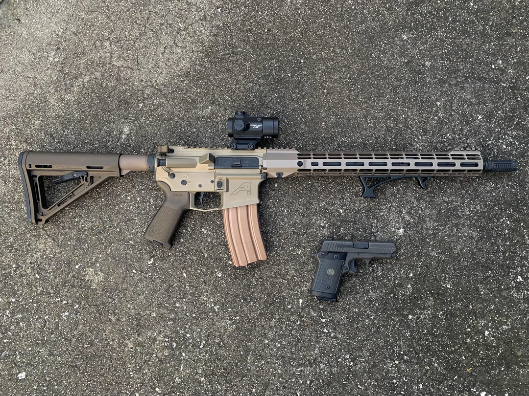 One of these doesn’t belong here, but couldn’t resist the natural lightning. AR15 build and my ...