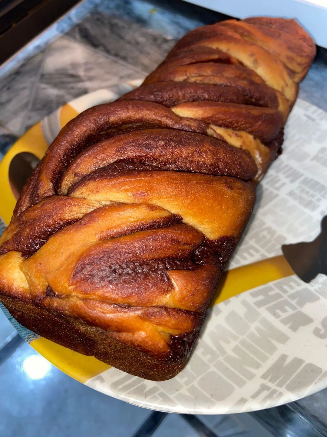 Made Chocolate Babka Scrolller