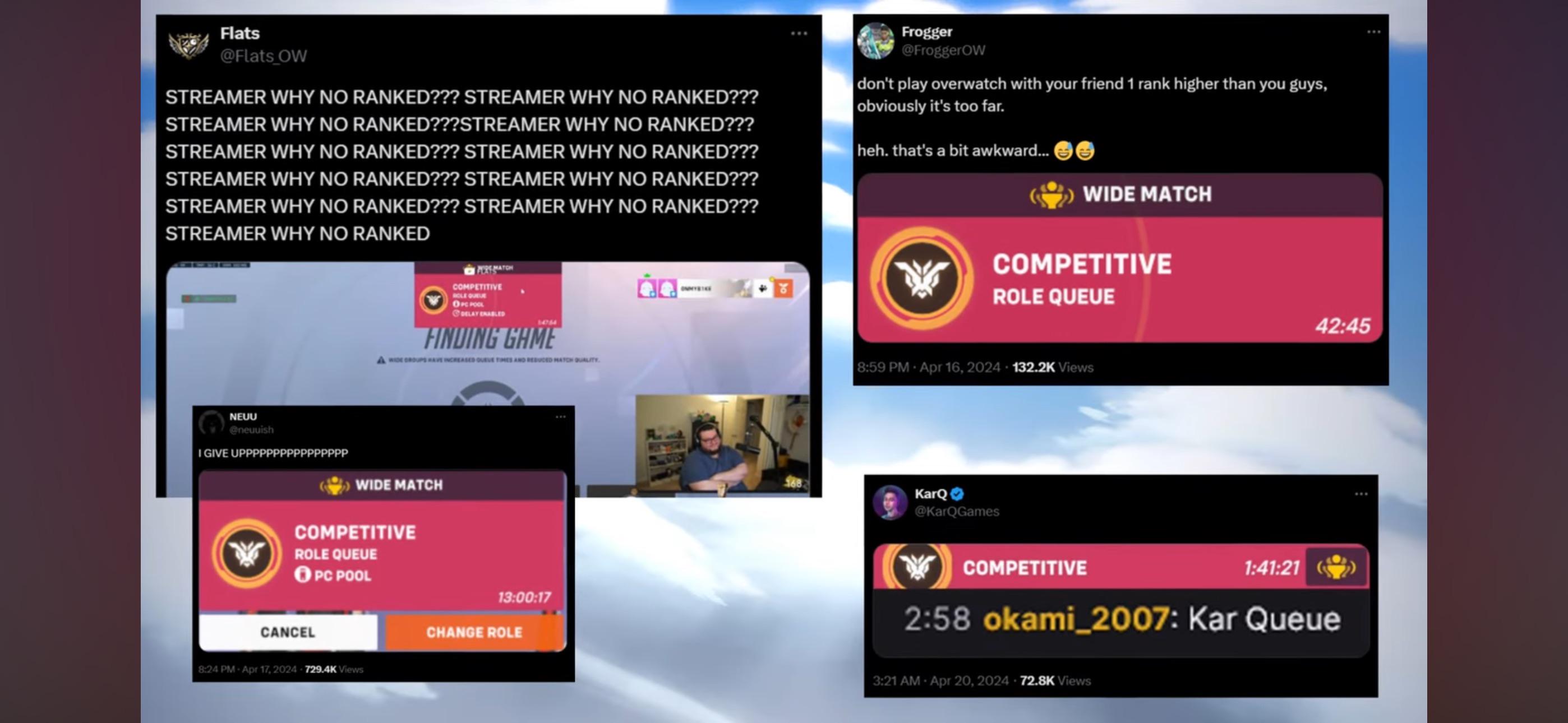 long comp queue times | Scrolller