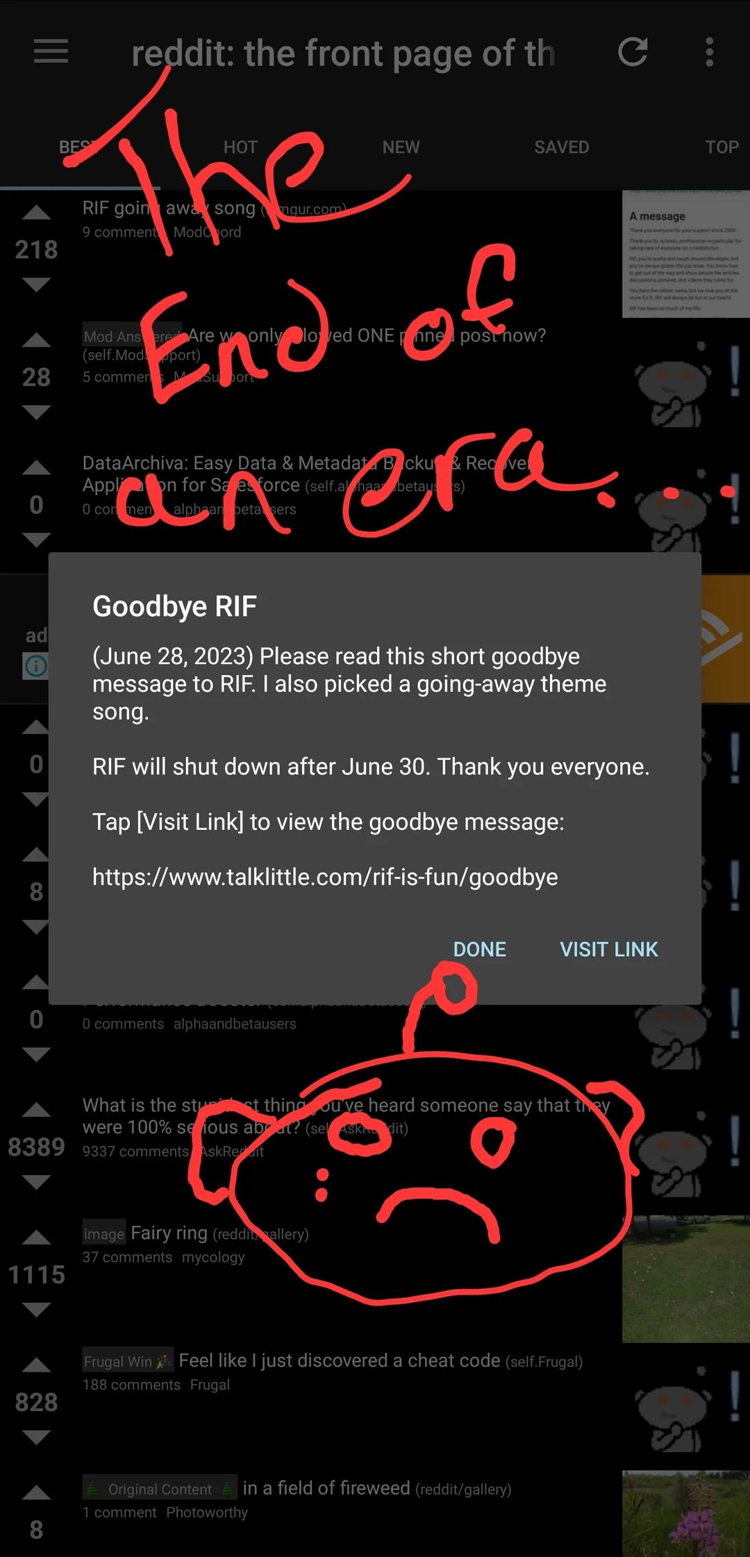 Goodbye old friend. | Scrolller