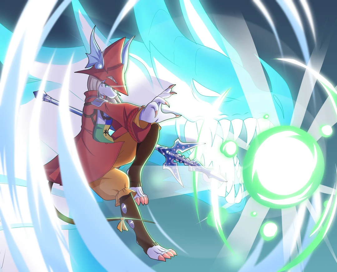 Freya Crescent using Dragon Breath | Scrolller