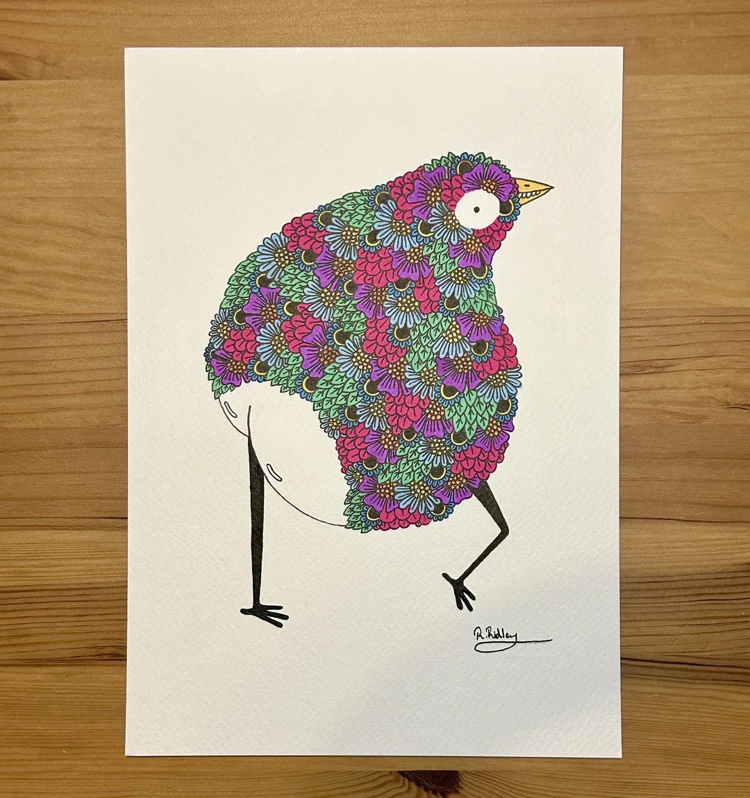 Sassy tush, me, ink, 2023 | Scrolller