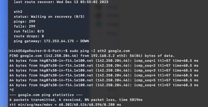 Status says it's down, but I can ping through the port | Scrolller