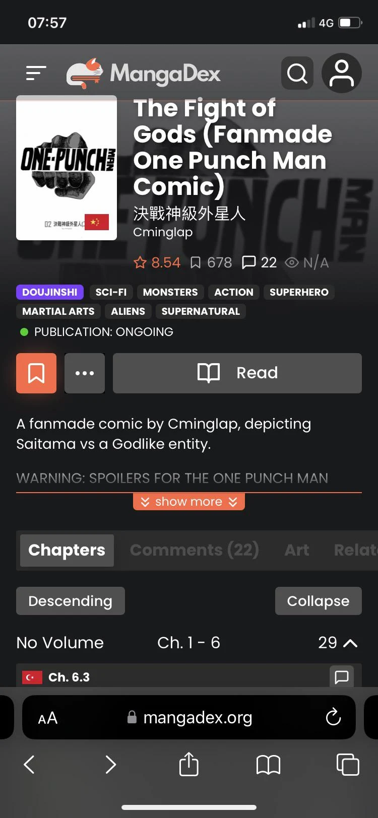 English translation of cmingclap fan comic ? | Scrolller