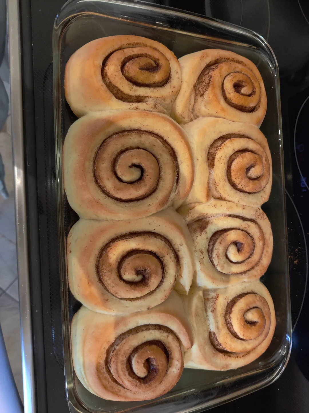 First Attempt at Homemade Cinnamon Rolls! | Scrolller