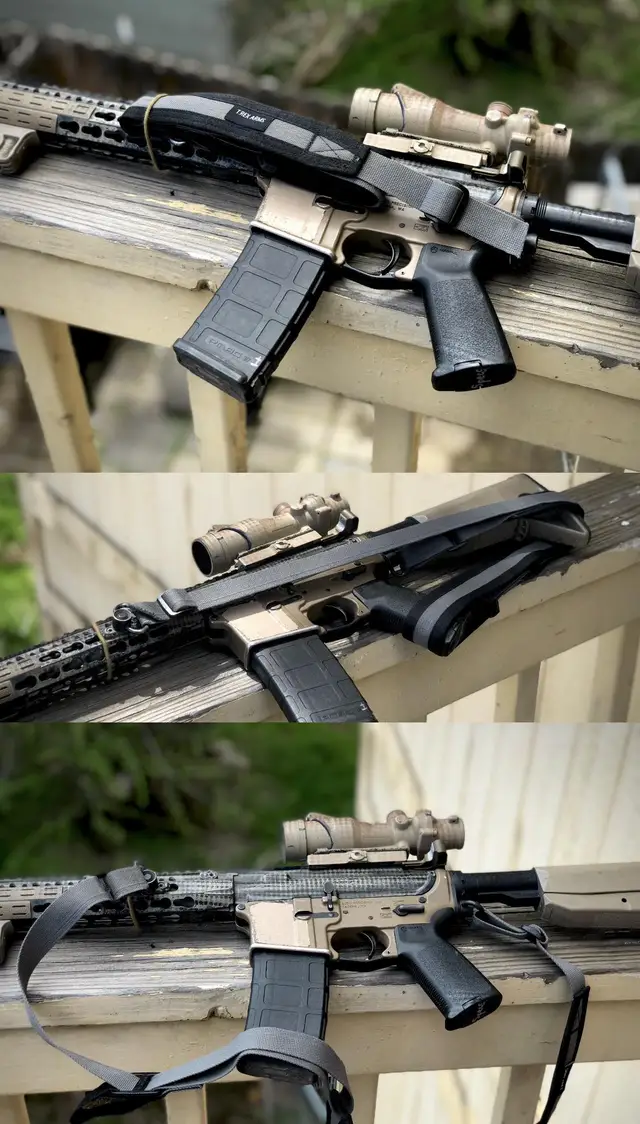 How do you set your sling? If at all? | Scrolller