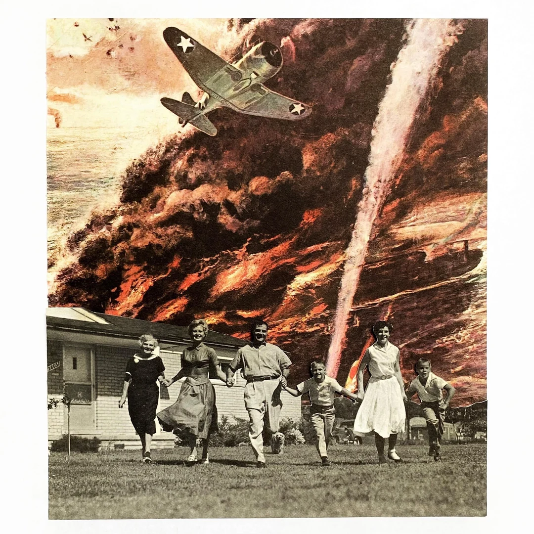 The American Dream, Morgan Lappin, Analog Collage, 2019 | Scrolller