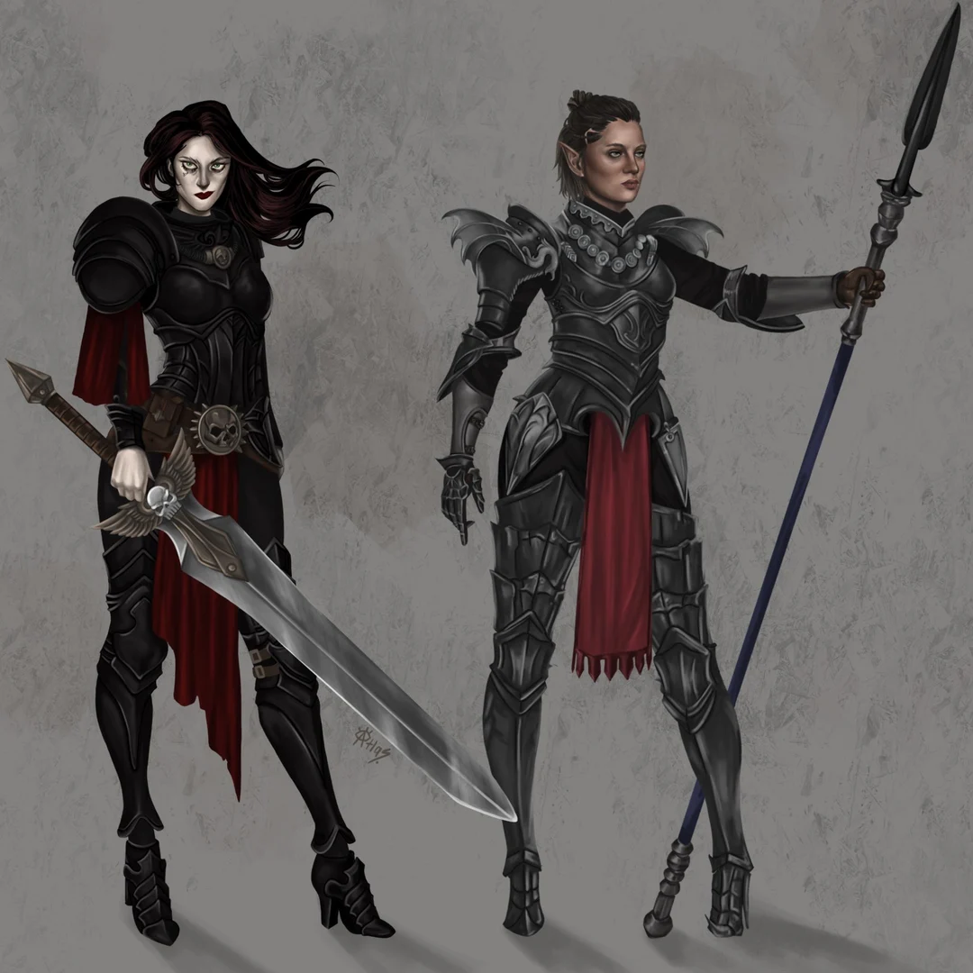 Armoured Ladies by Me | Scrolller