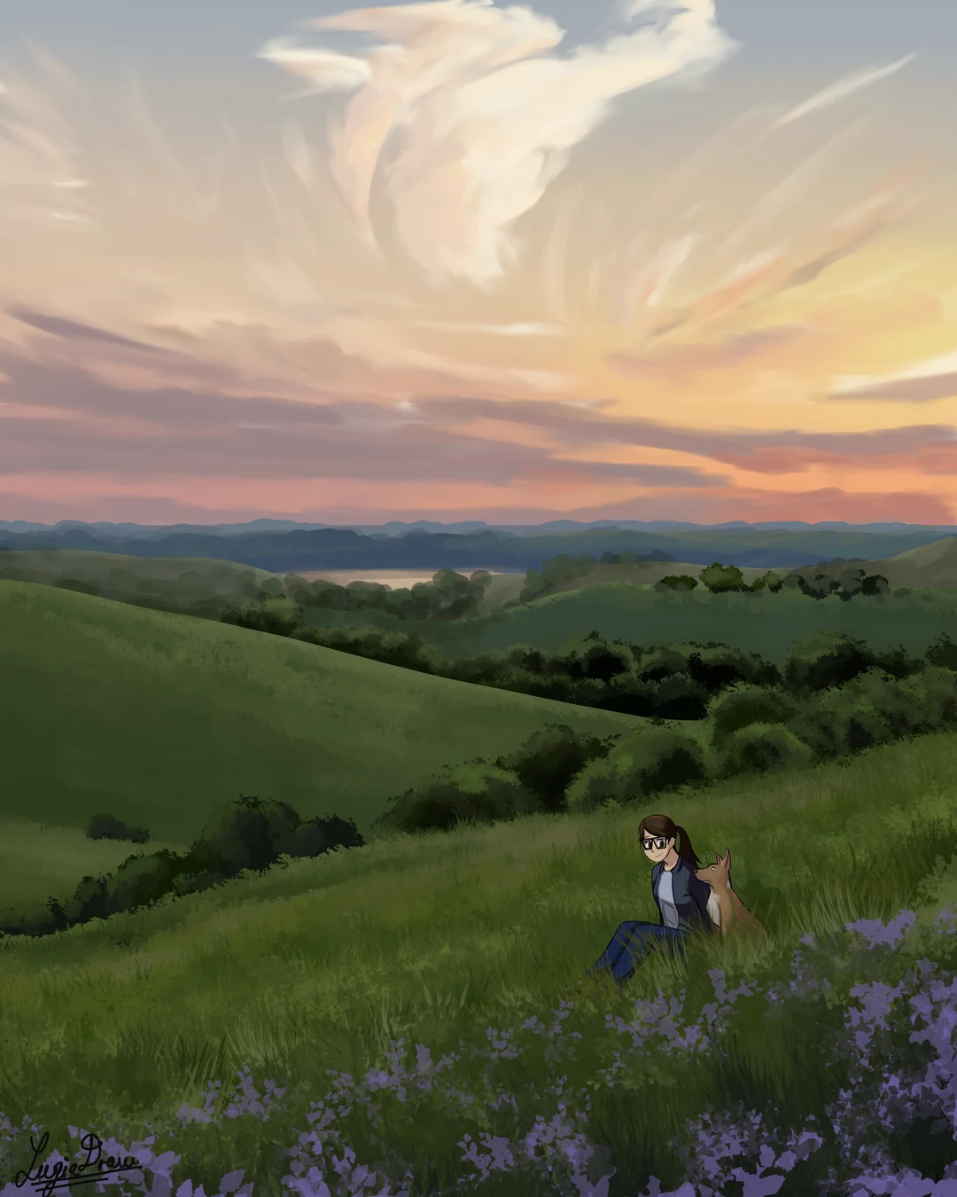 Valley, me, digital, 2022 | Scrolller