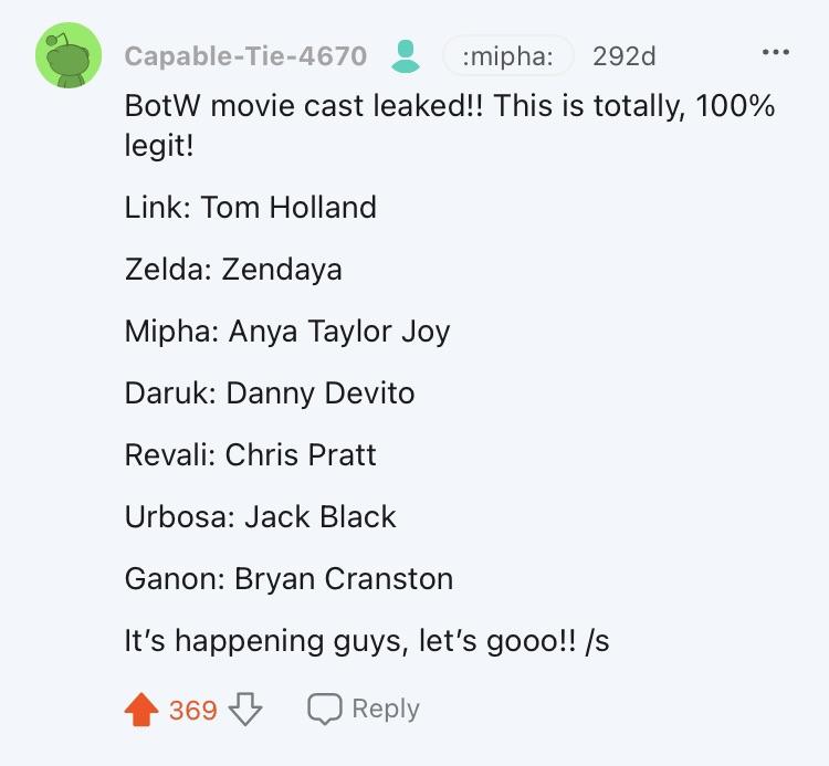 [All] This shitpost I made a few months ago has a chance of being real now…. | Scrolller