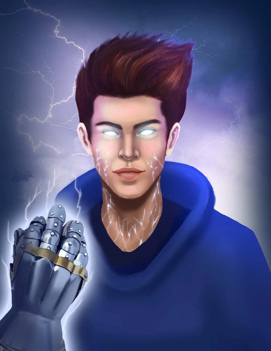 "Gauntlet of Thunder, Eyes of Power The Electrified Sentinel" | Scrolller