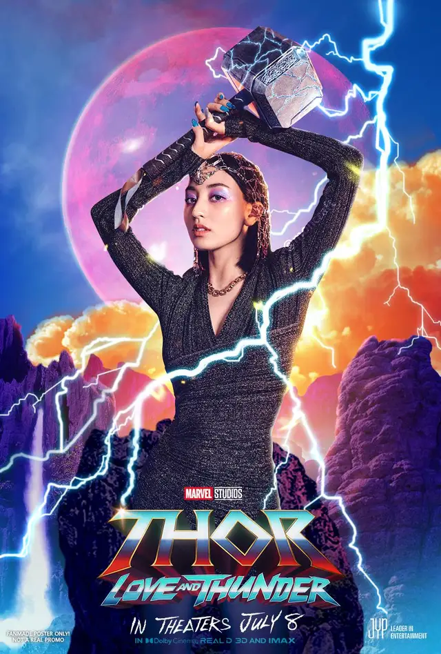 Jihyo Love and Thunder Fan-made Poster (OC) | Scrolller