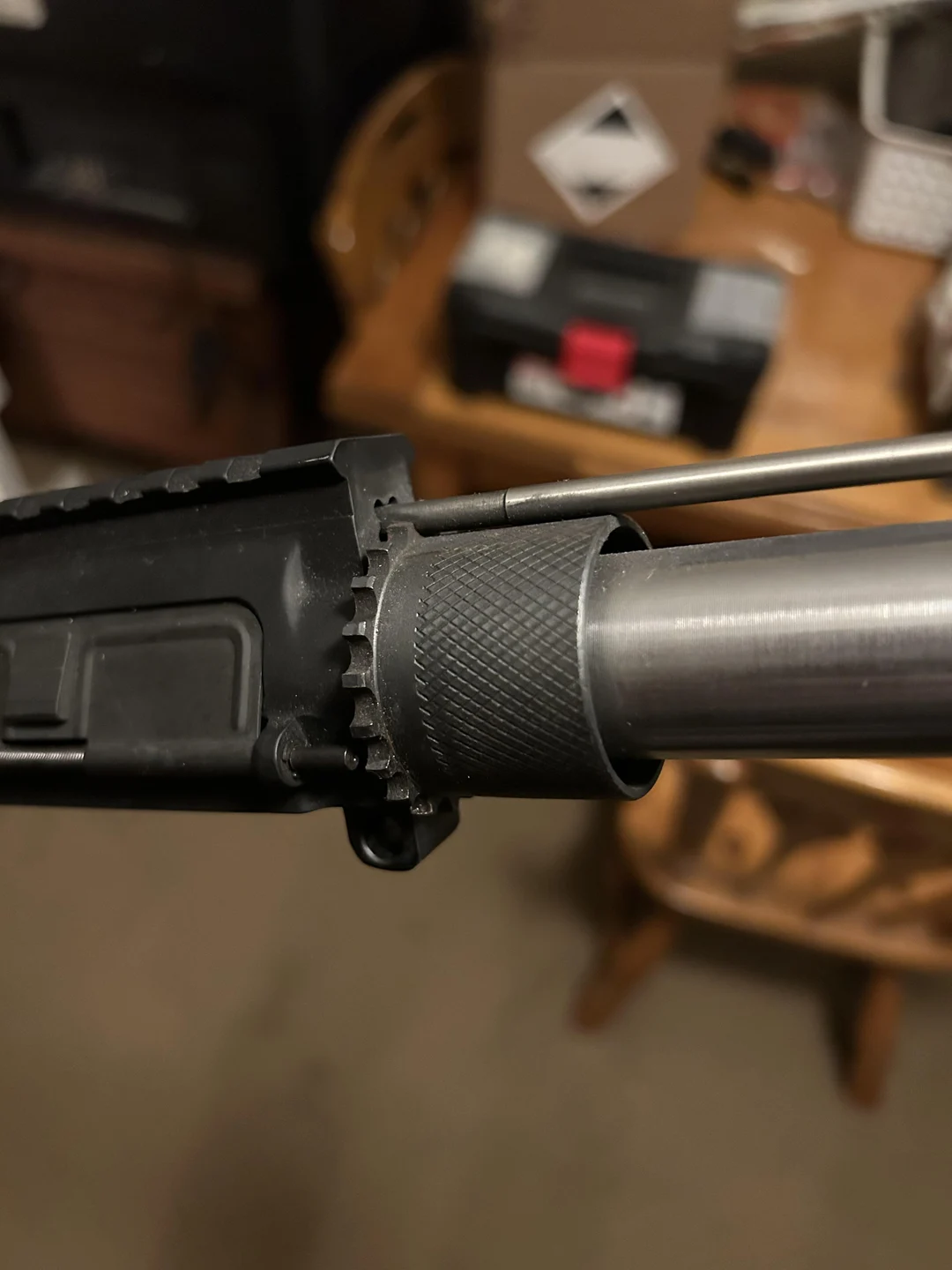 What kind of barrel nut is this? | Scrolller