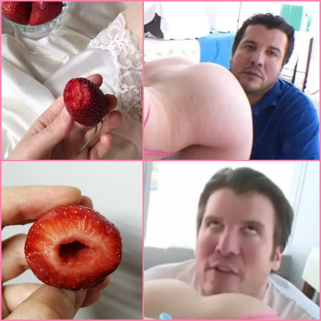 how to eat strawberry... | Scrolller