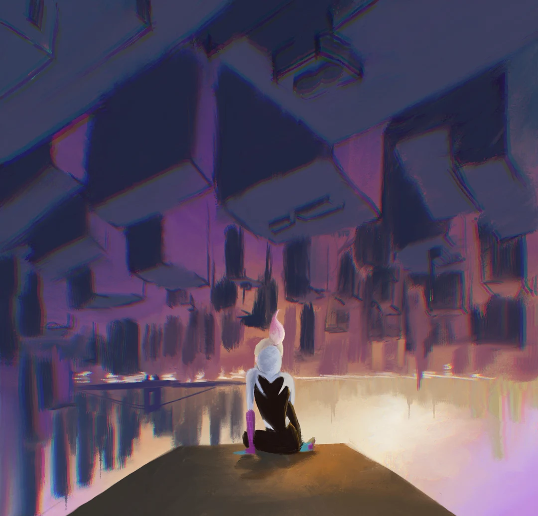 Long Way from Suburbia, Dyslexiarts, procreate, 2024 | Scrolller