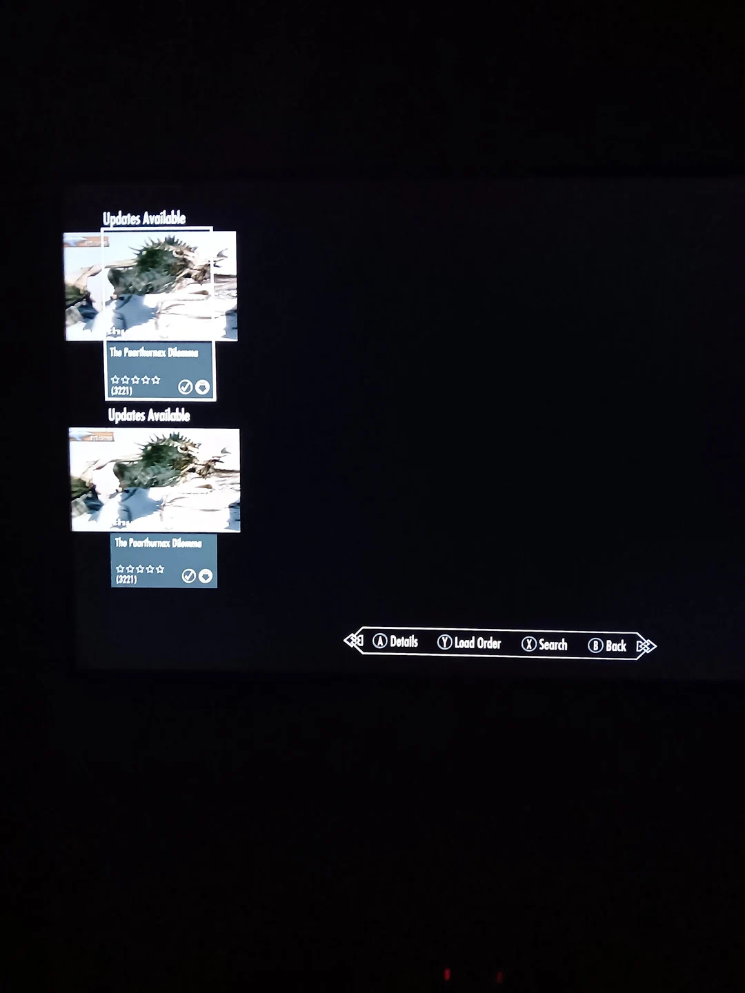 I have a problem with my elder scrolls V on my console | Scrolller