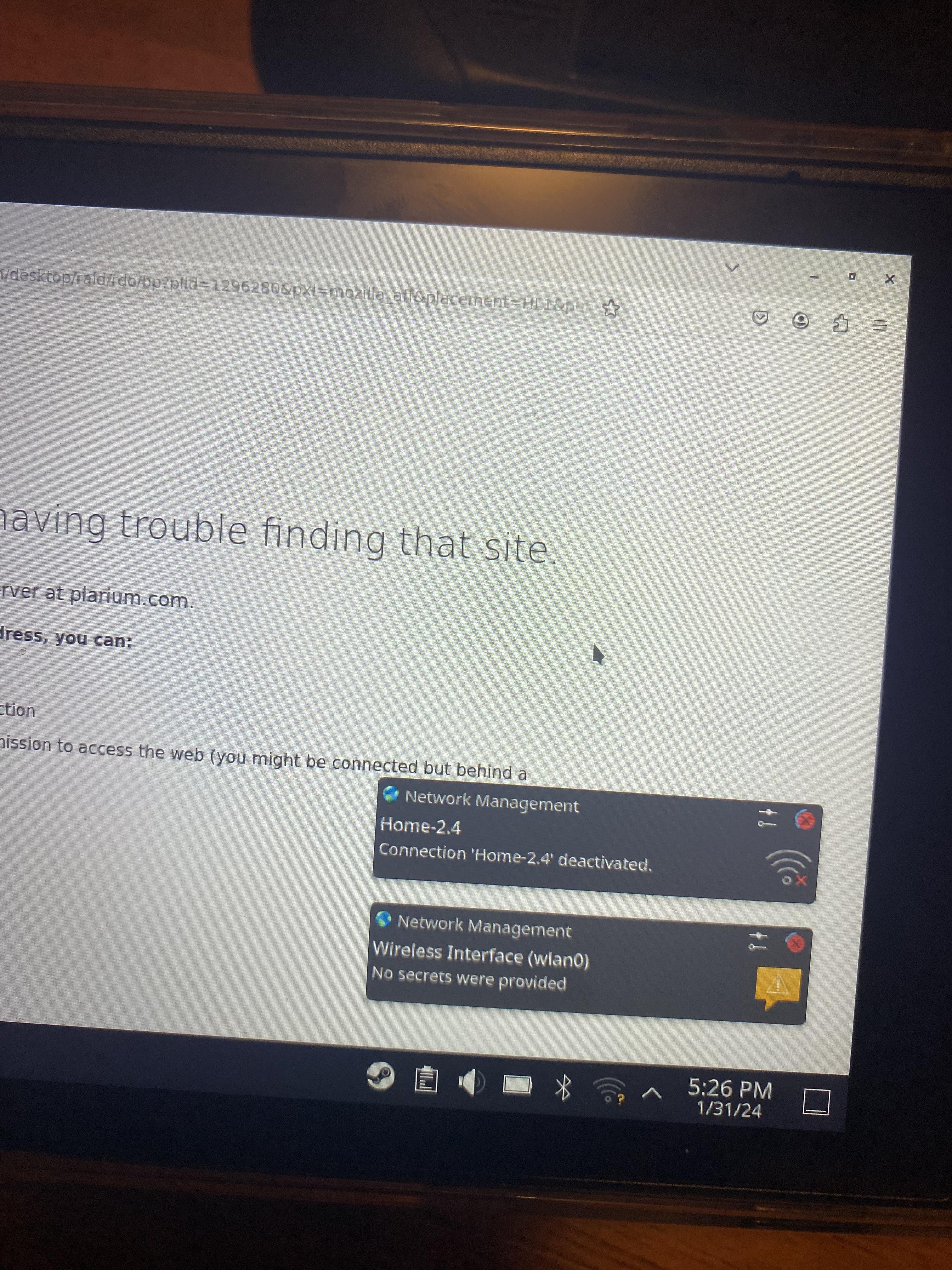 Steam Deck Won’t Connect to Wifi/Error Message | Scrolller