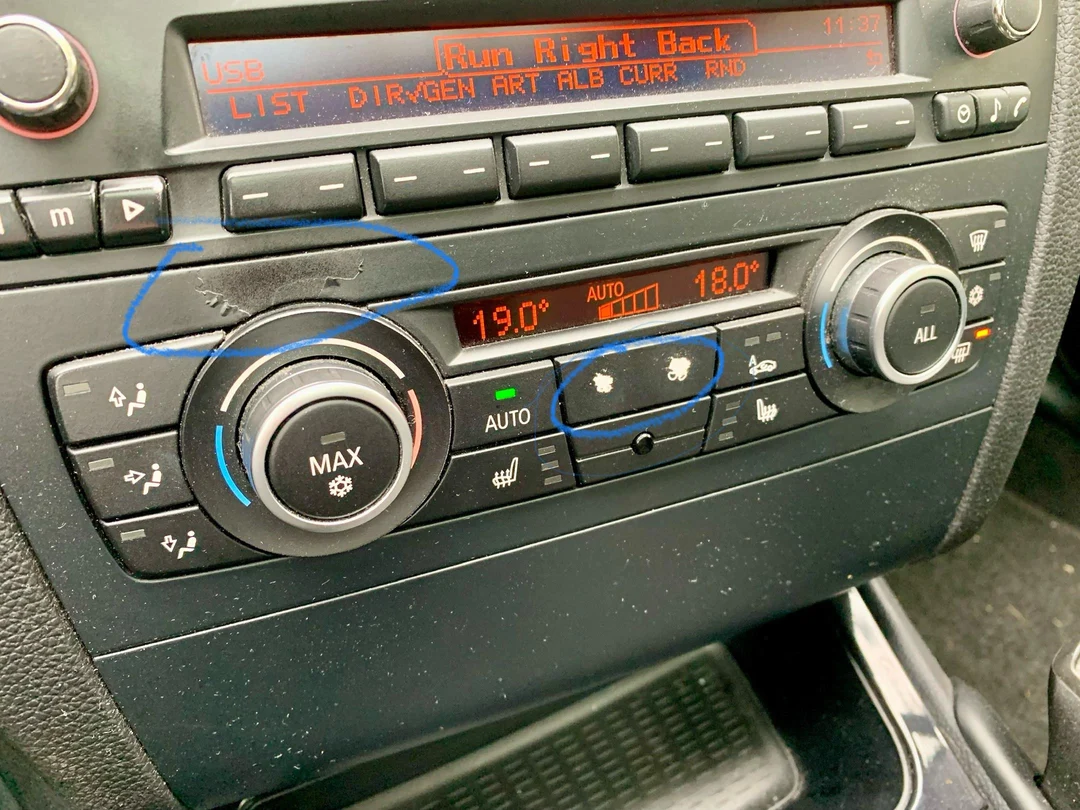 BMW uses stickers on buttons WTF | Scrolller