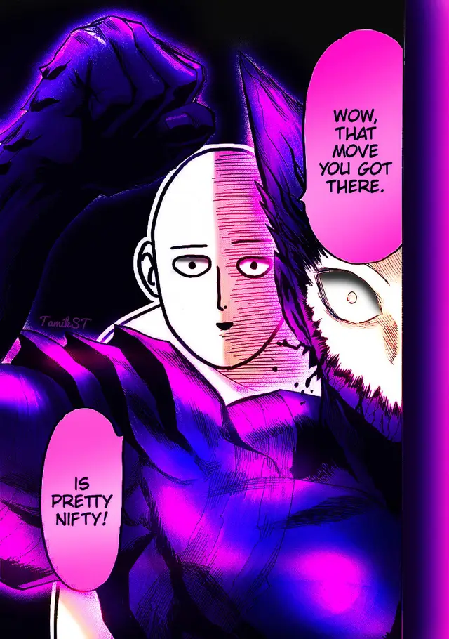 Saitama vs Garou coloring | Scrolller