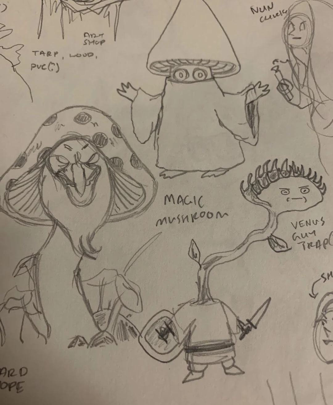 Mushroom Monsters [OC] | Scrolller