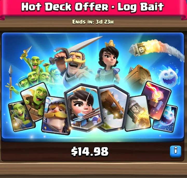 There's no way Supercell is promoting Log Bait | Scrolller