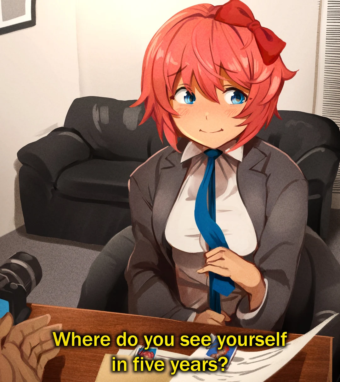 Sayori Casting Couch (by Khyle) | Scrolller