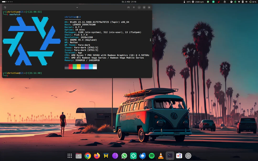 [gnome] simple nixOS install | Scrolller