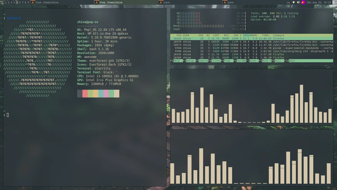 [Awesome] so i switched to Pop!_OS from Arch and i love it so far! it was my first linux distro ...