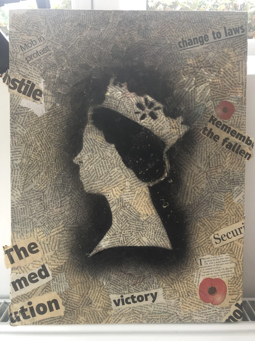 Stability, Me, spray paint/stencil, 2015 | Scrolller