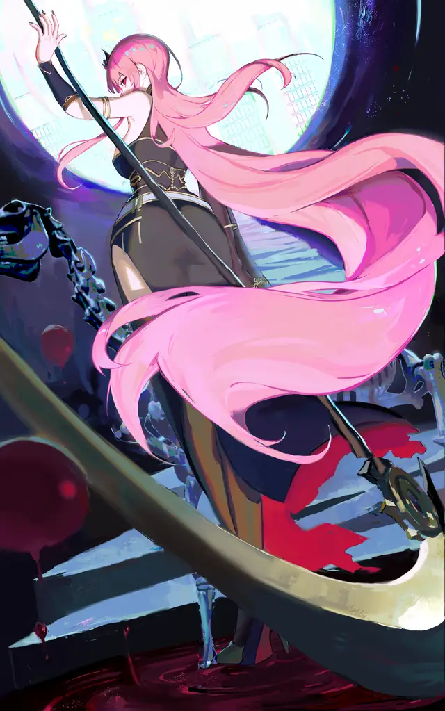 I drew Mori and her trusty steed | Scrolller