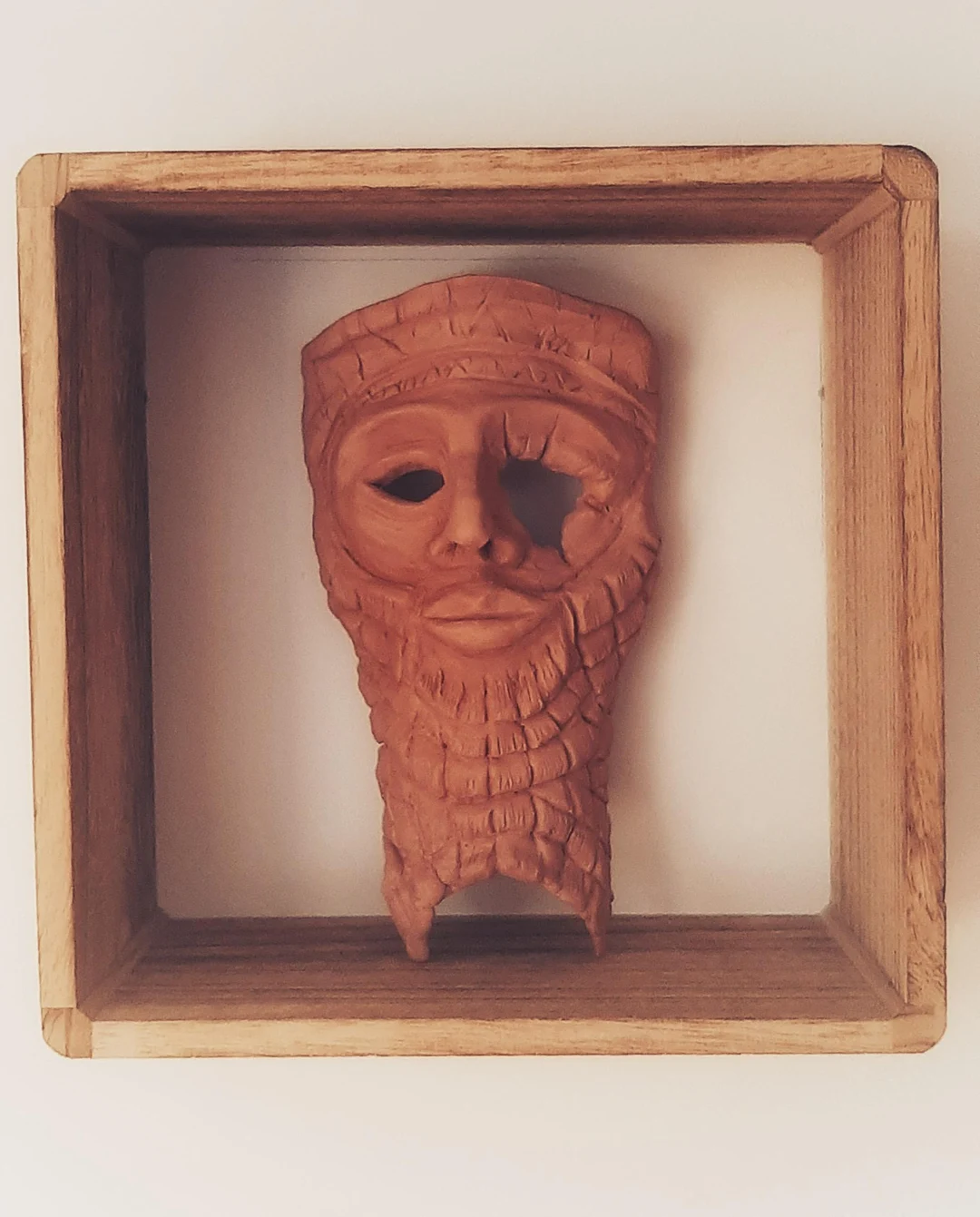Sargon of Akkad, me, Terracotta, 2022 | Scrolller