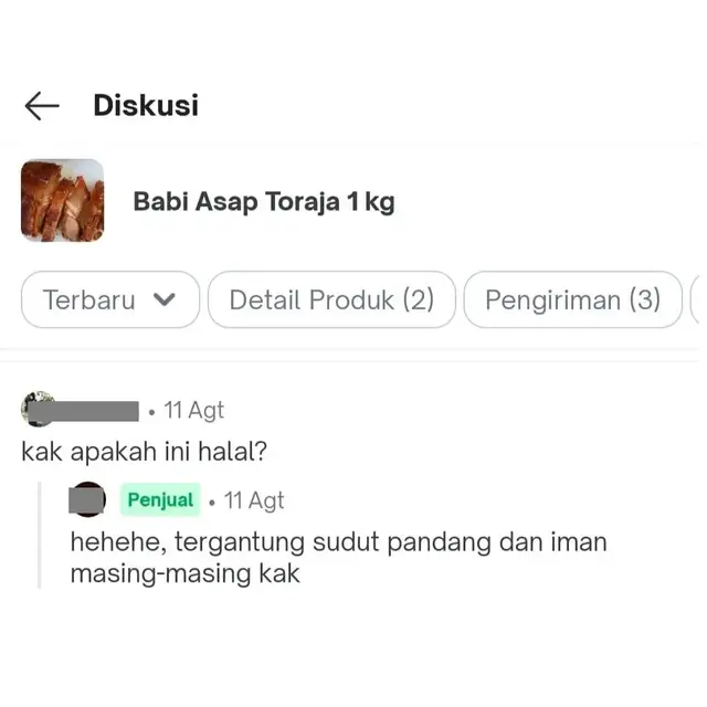 Smoky BBQ pork versi halal | Scrolller