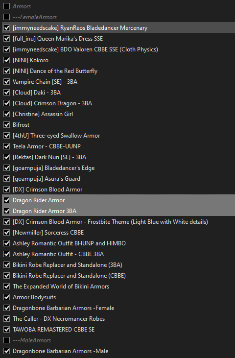My list of Male to Female armour mods | Scrolller