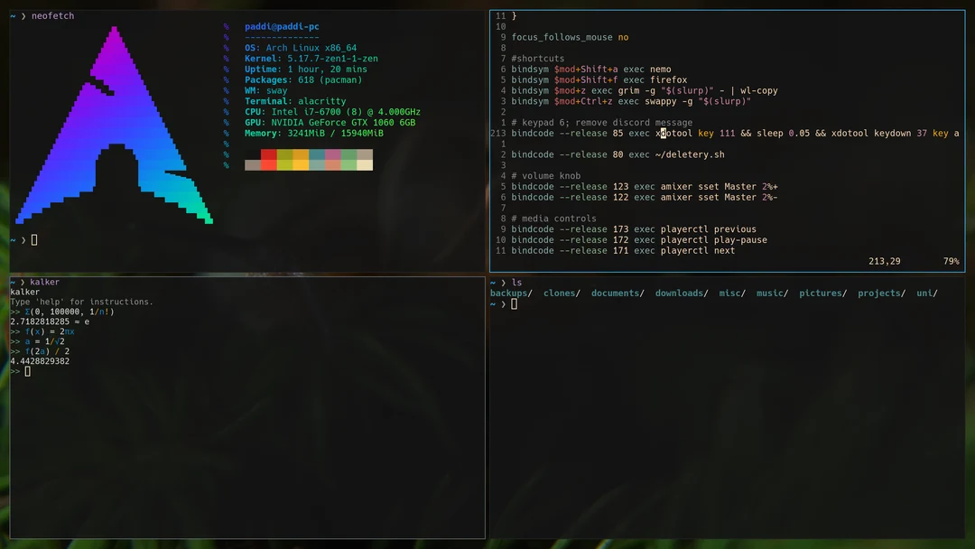 [Sway] Minimalistic tiling wm setup | Scrolller
