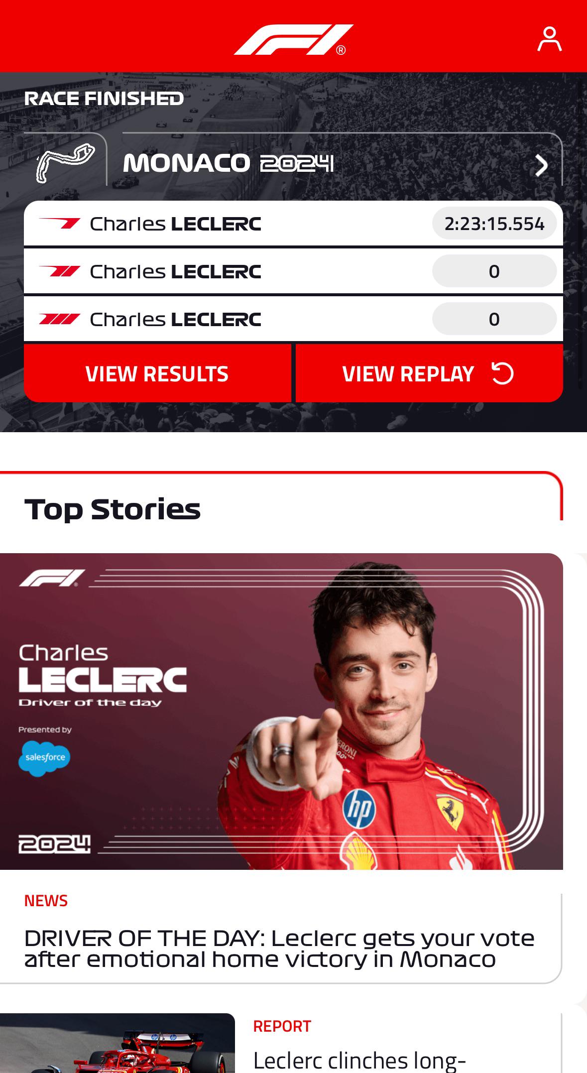 LECLERC PODIUM LOCKOUT | Scrolller